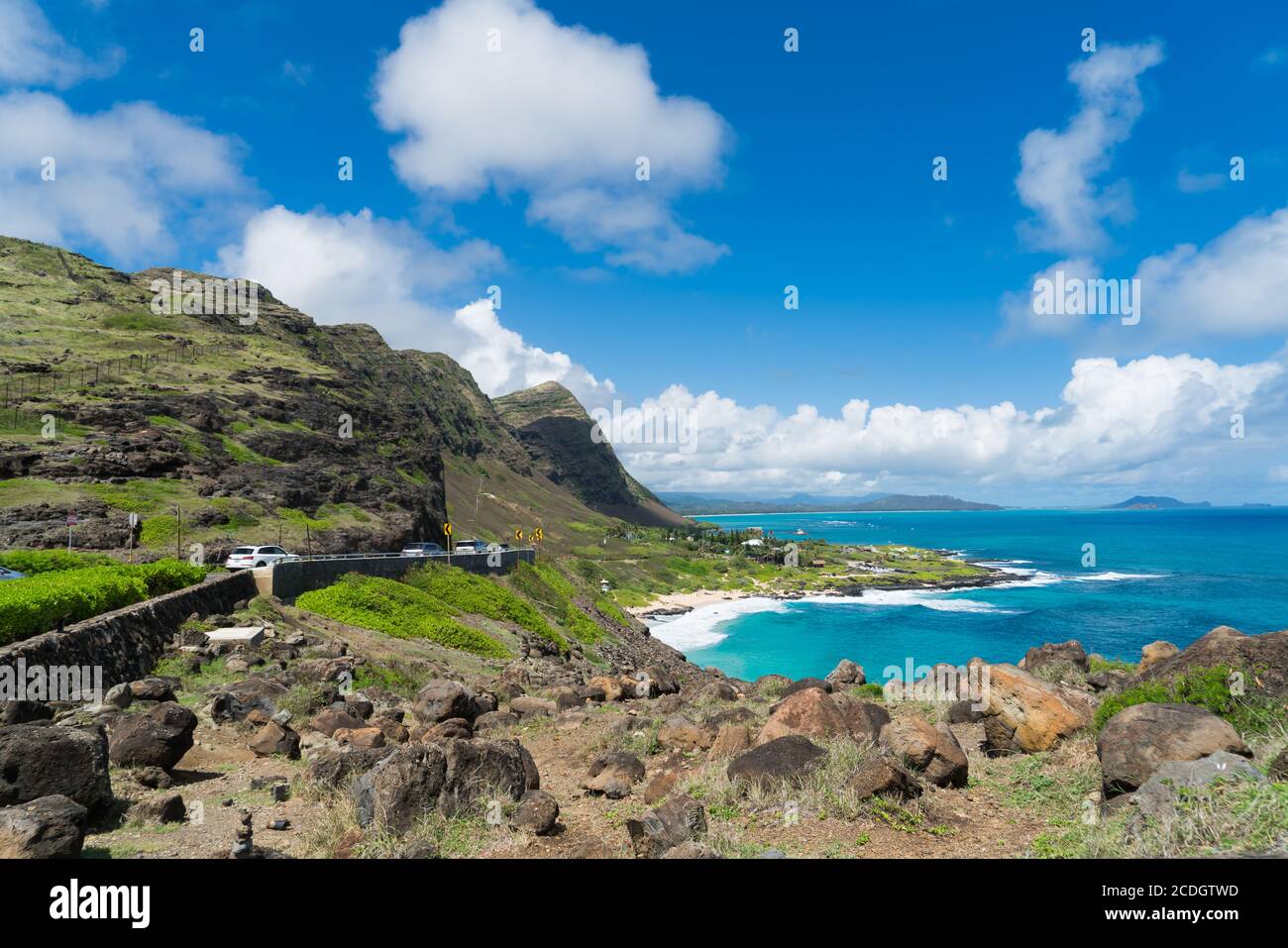 Makapu'u Point Lookout, Oahu, Hawaii - 05.OCT.2019 Stock Photo - Alamy