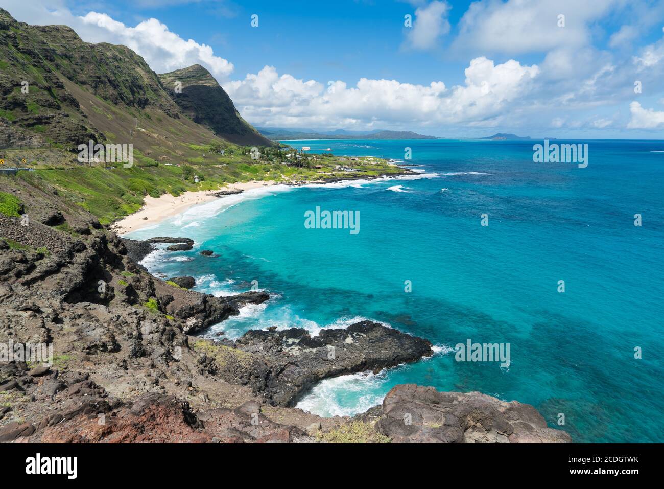 Makapu'u Point Lookout, Oahu, Hawaii - 05.OCT.2019 Stock Photo - Alamy