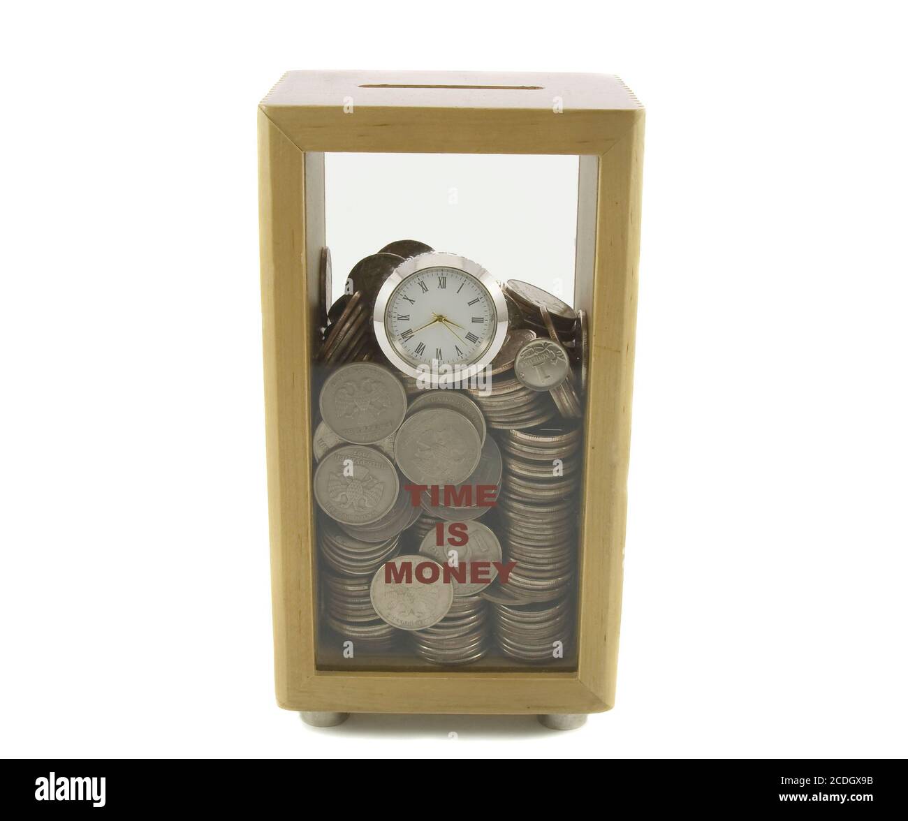 Coin clock hi-res stock photography and images - Alamy