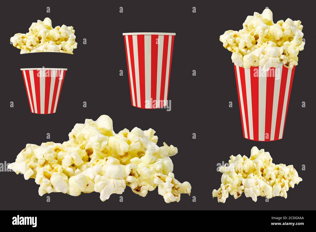 Popcorn collection hi-res stock photography and images - Alamy
