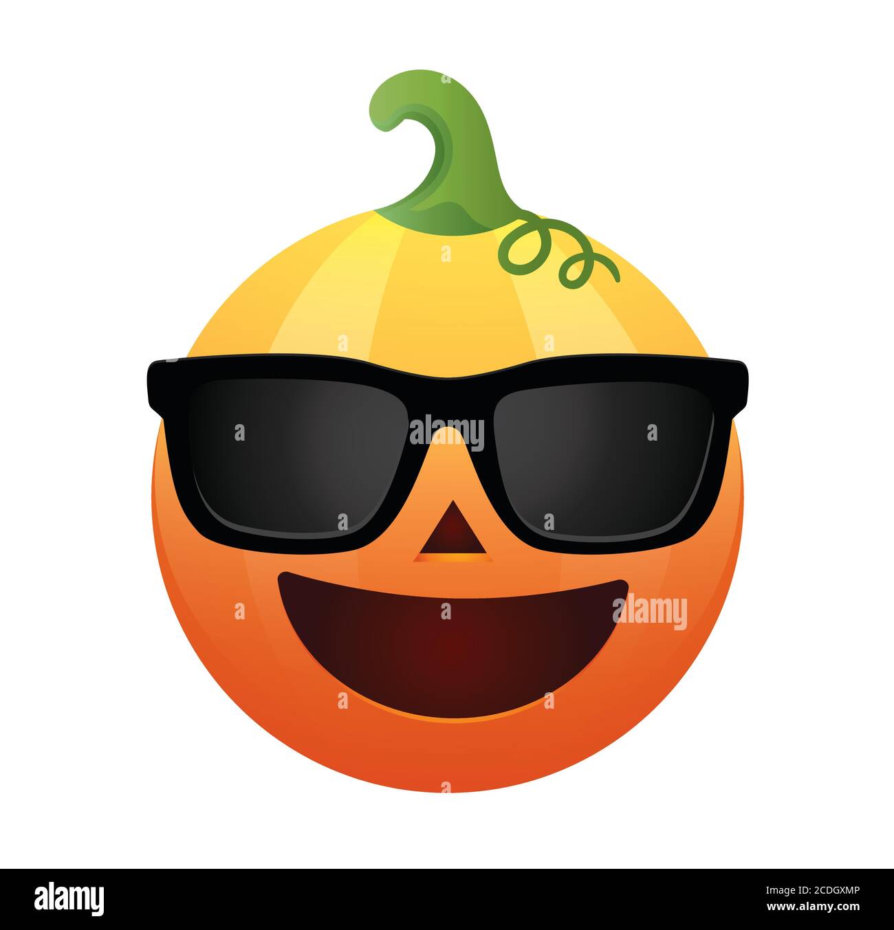 Emoticon with smiley face party Stock Vector Images - Alamy