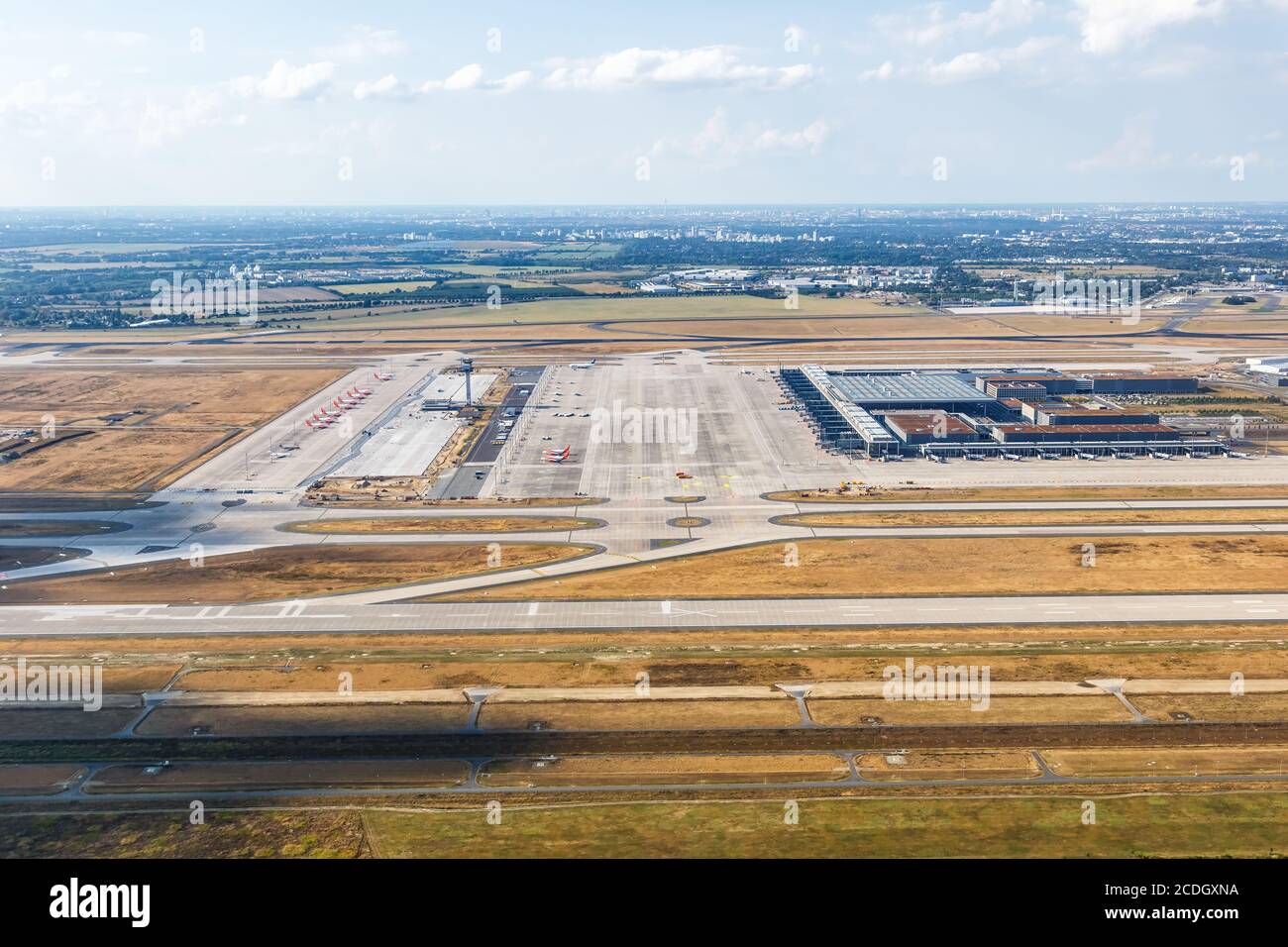 Berlin, Germany - August 19, 2020: Berlin Brandenburg BER Airport ...