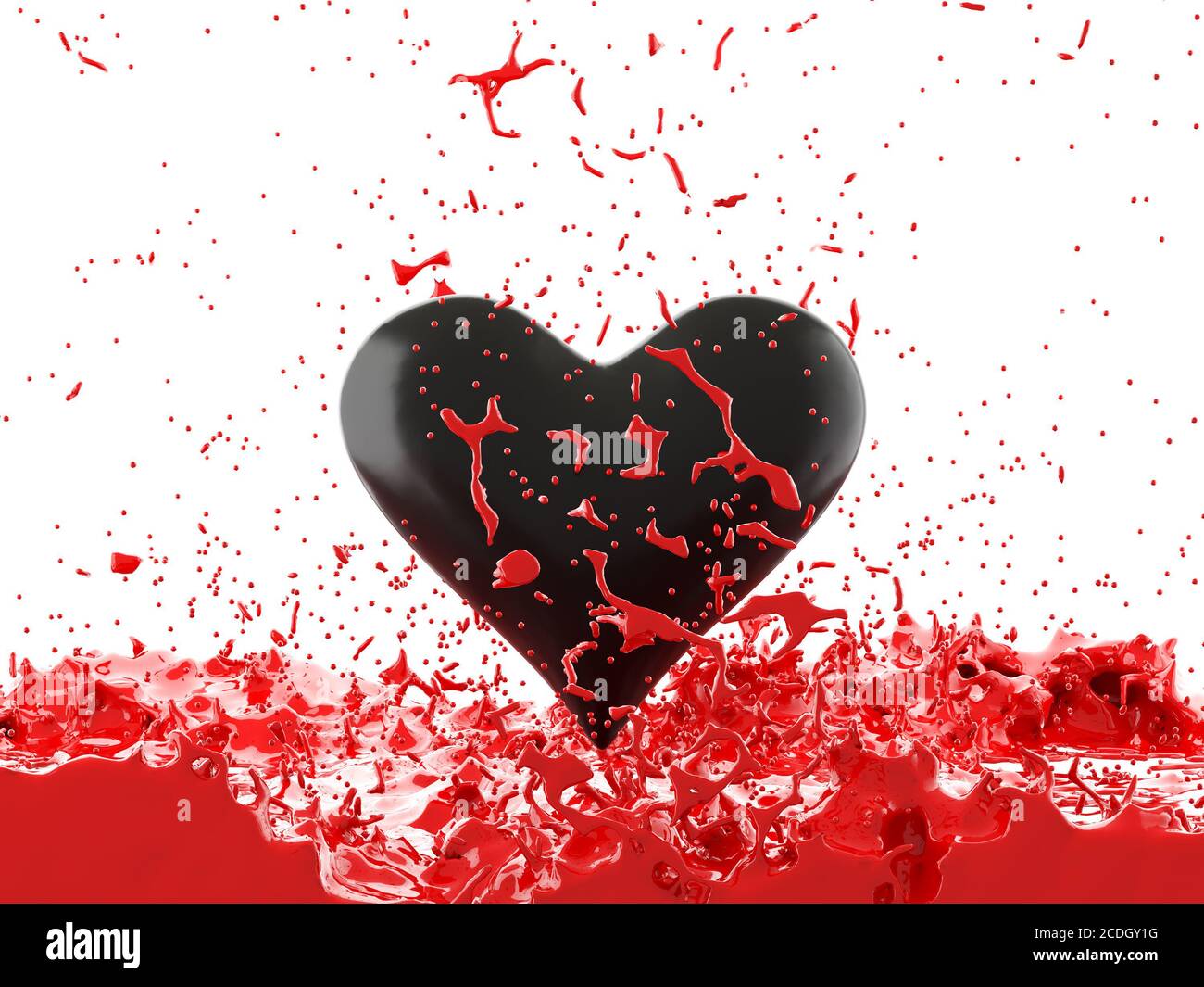 Bleeding Black Heart
