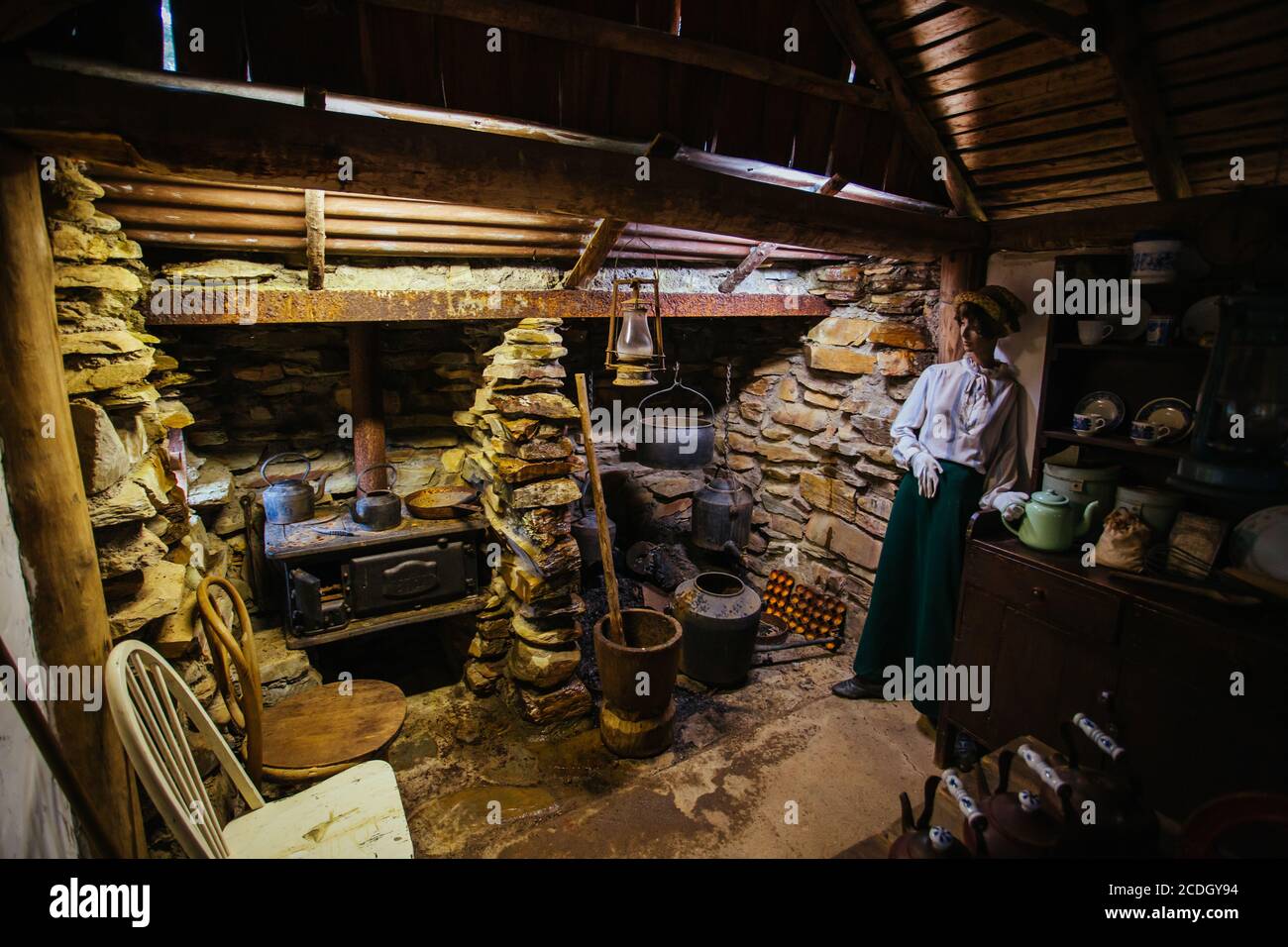 Gold Rush Colony in Mogo Australia Stock Photo - Alamy