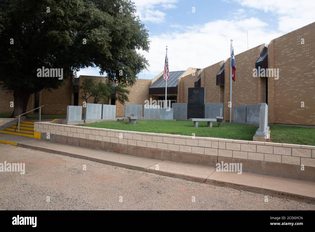 Fisher County Courthouse in Roby Texas built in 1972 Stock Photo - Alamy