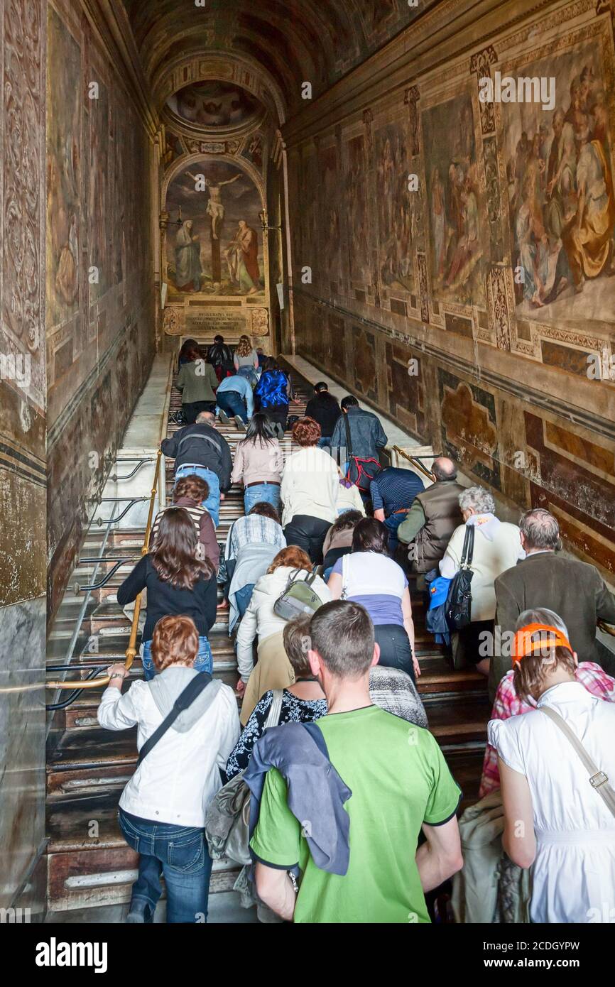 Scala sancta rome hi-res stock photography and images - Alamy