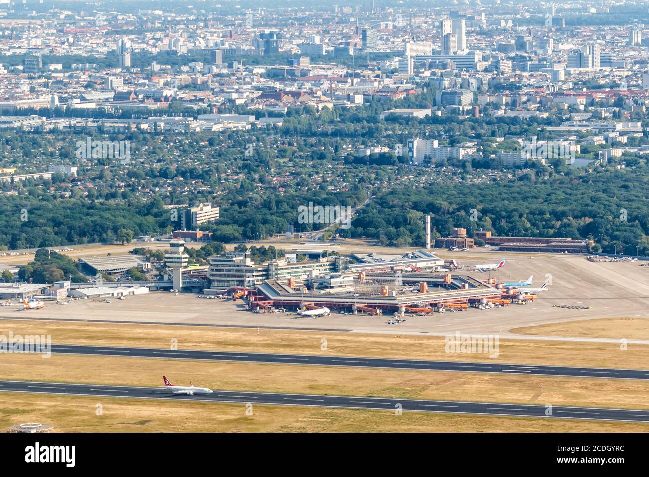 Berlin, Germany - August 19, 2020: Berlin Tegel TXL Airport Terminal ...