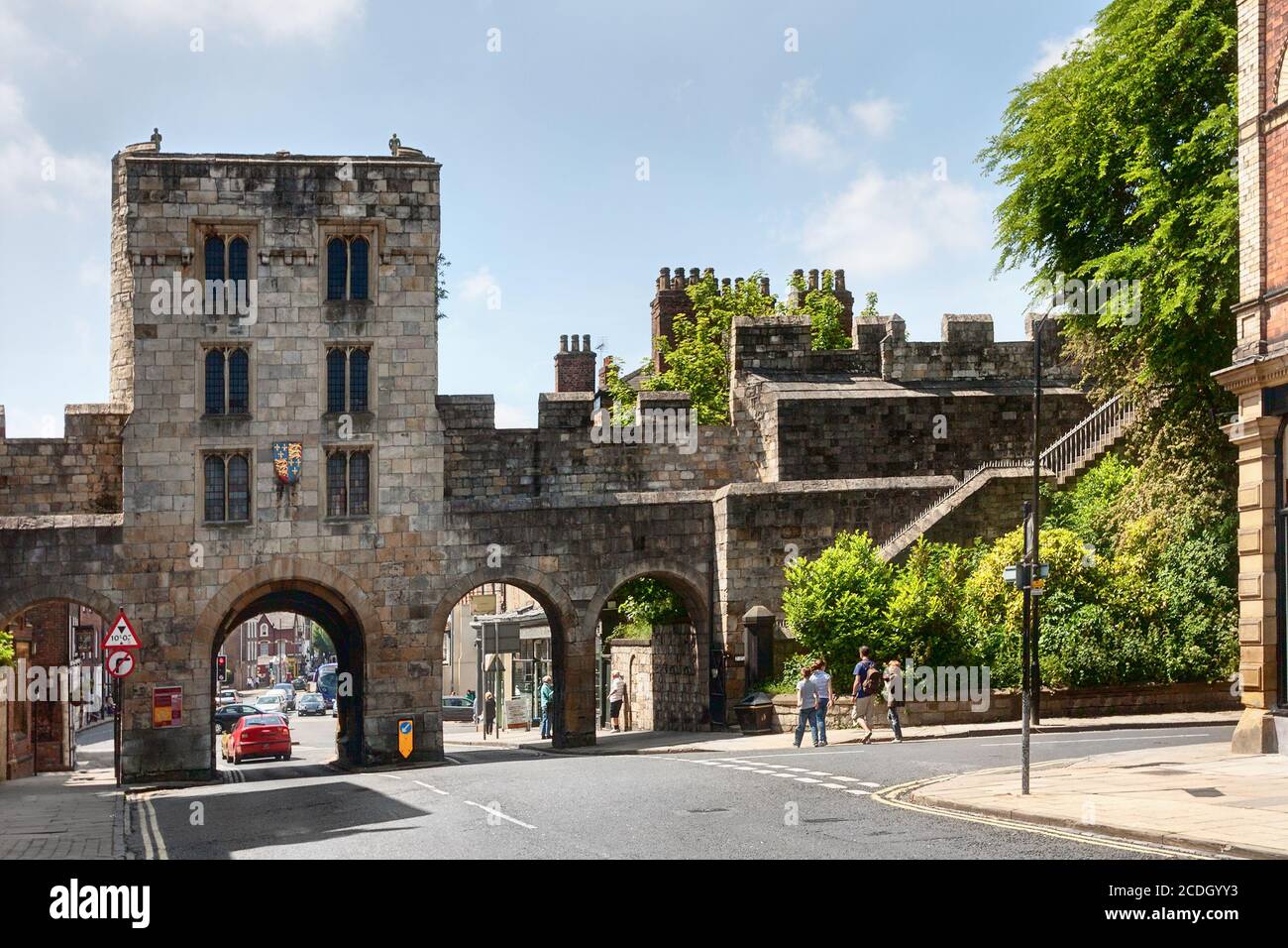 Street in York, UK Stock Photo - Alamy