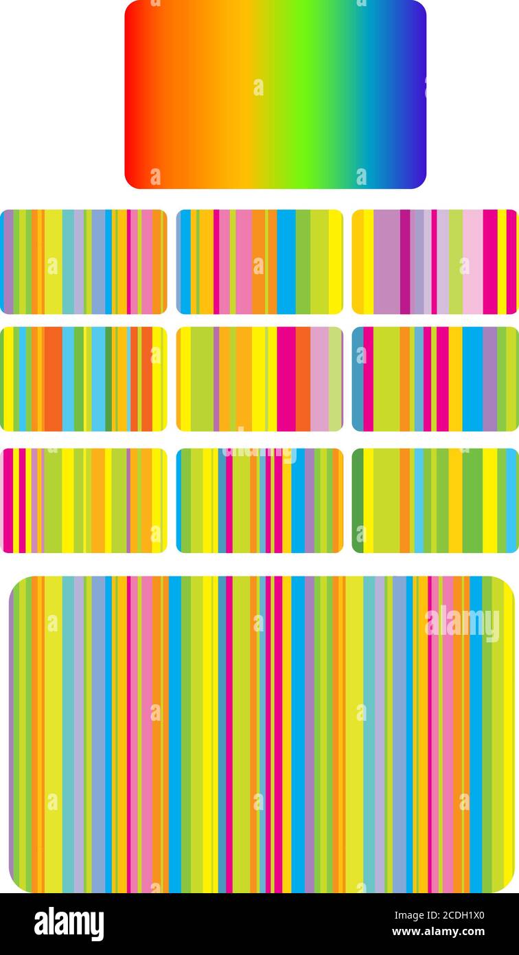 Vector color pattern and gradient Stock Photo - Alamy