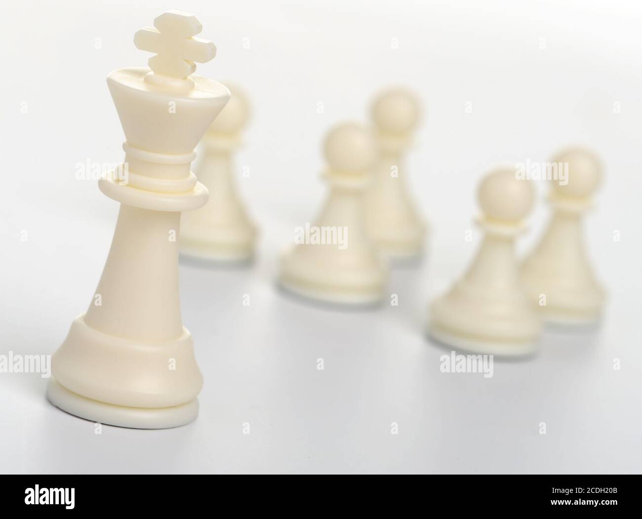 Chess figure - king Stock Photo - Alamy