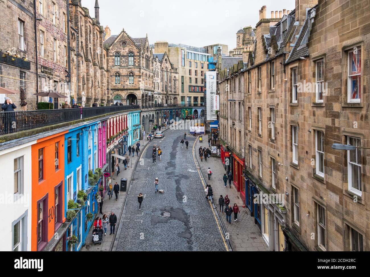Victoria Street, built in 1829-1834, one of the most famous streets in ...