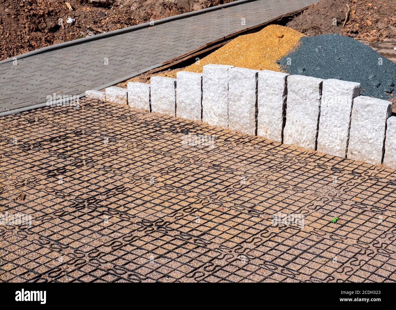 Road construction, landscaping, parking lot construction, construction ...