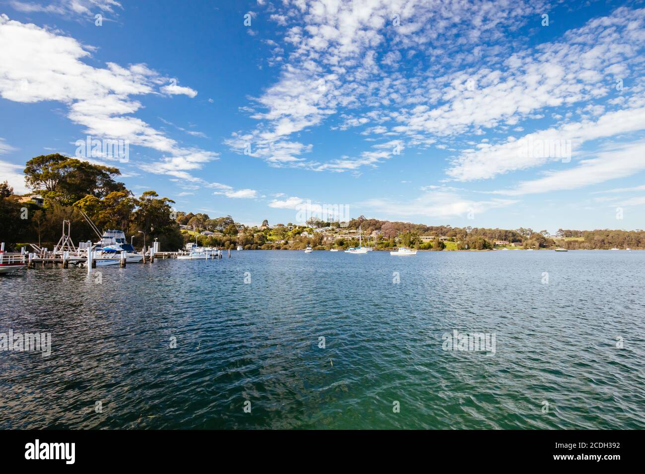 Wagonga Inlet in Narooma Australia Stock Photo - Alamy