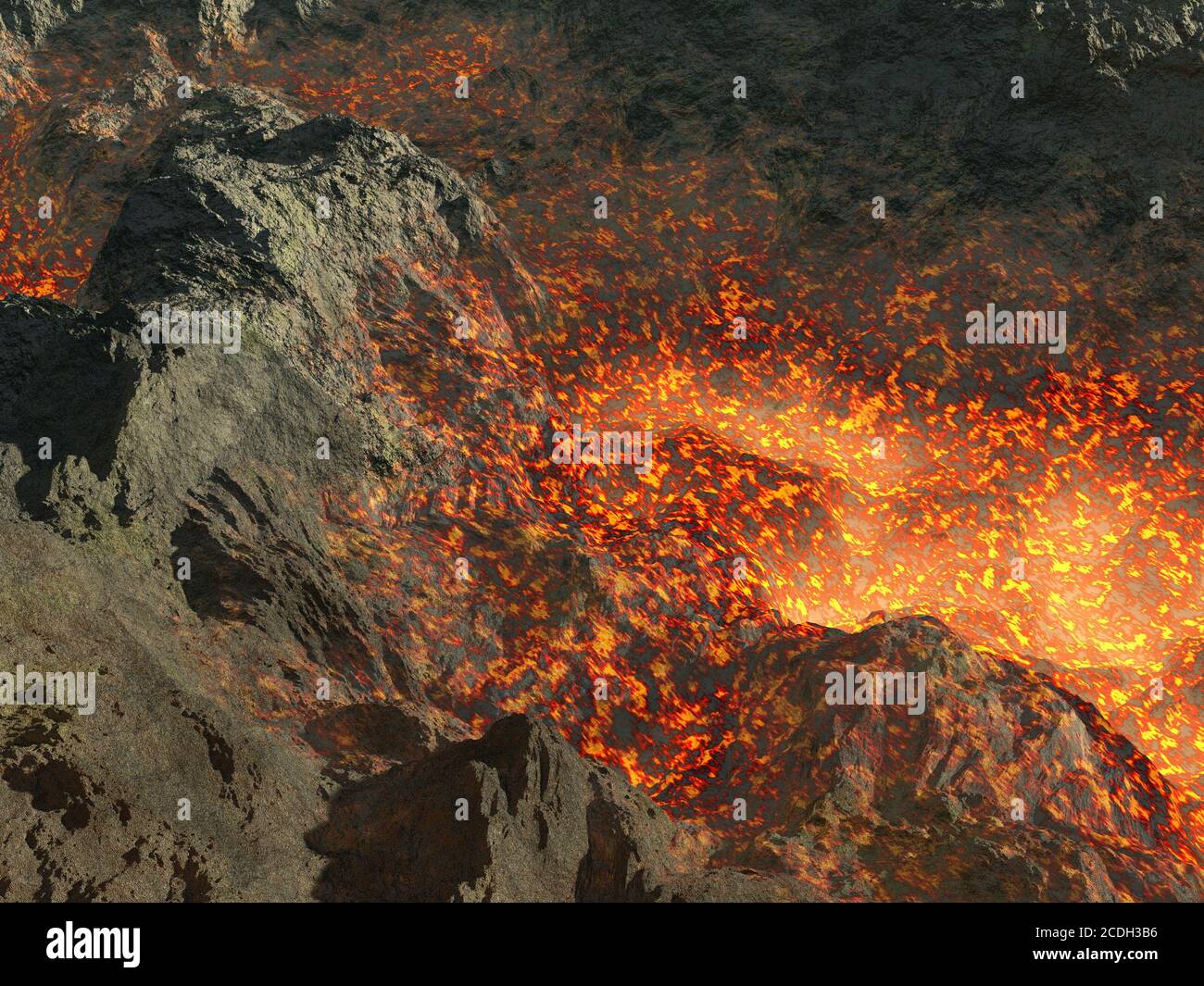 Volcanic lava effect hi-res stock photography and images - Alamy