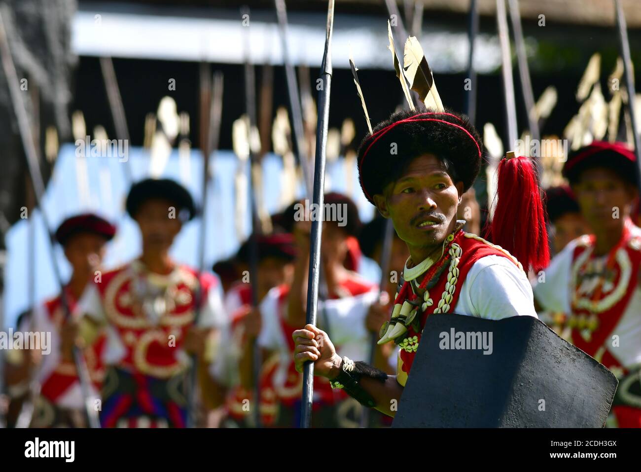 Naga tribes culture, heritage and traditions from Hornbill festival, Kisama, Nagaland, North ...