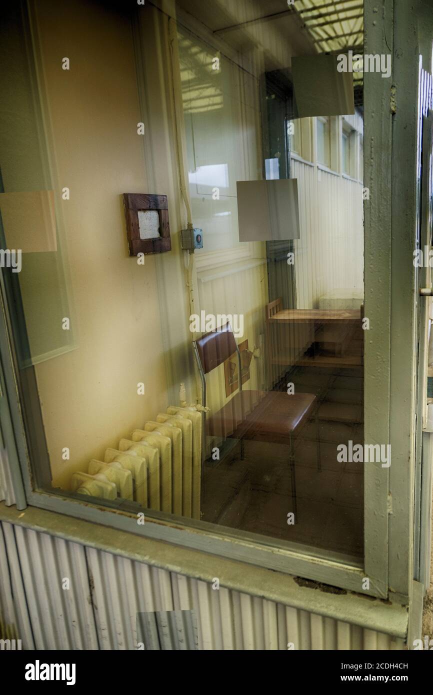 Marienborn, memorial to german division Stock Photo - Alamy