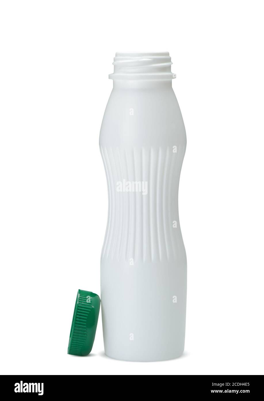 White plastic bottle Stock Photo - Alamy