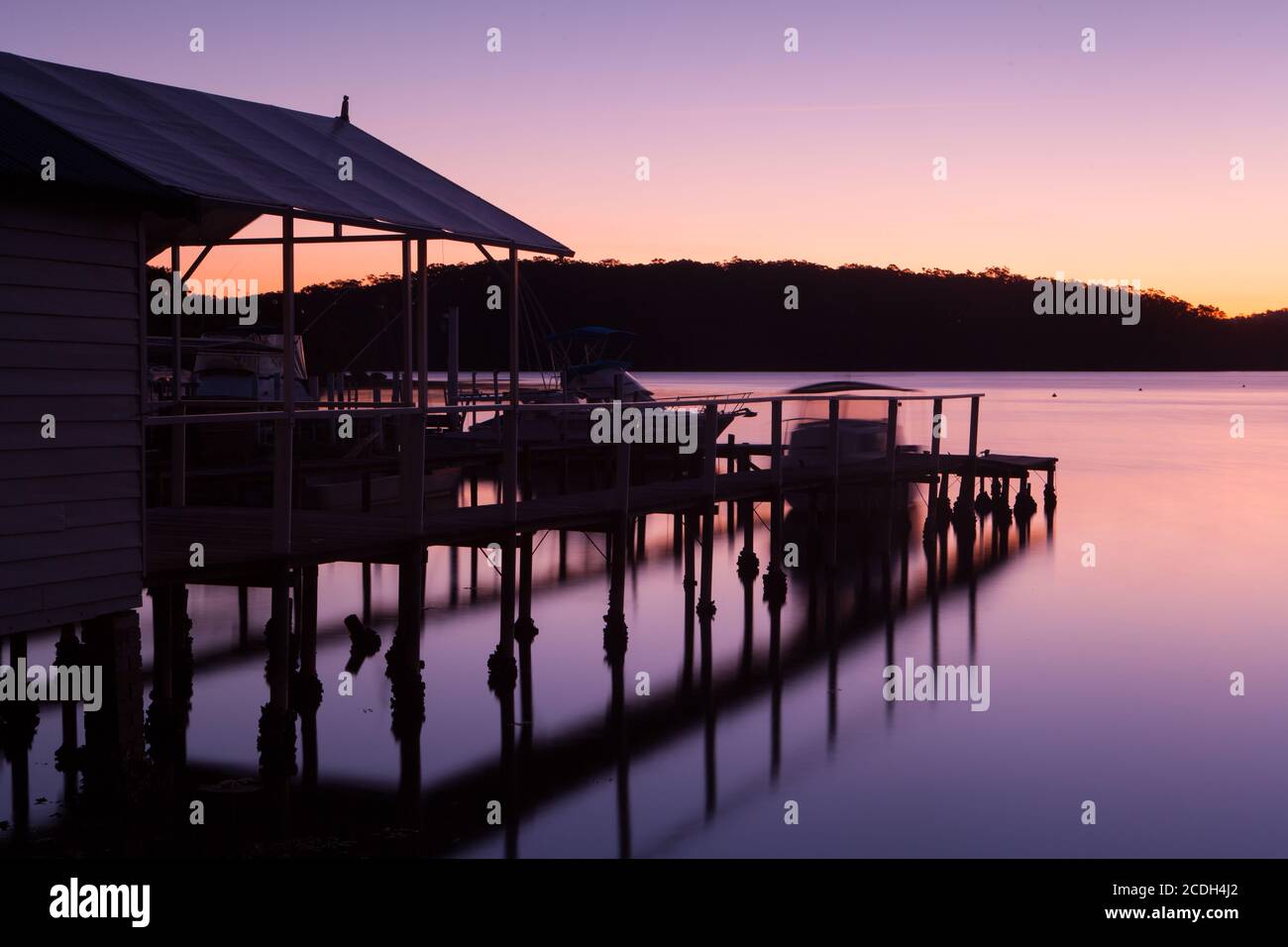 Wagonga Inlet in Narooma Australia Stock Photo - Alamy