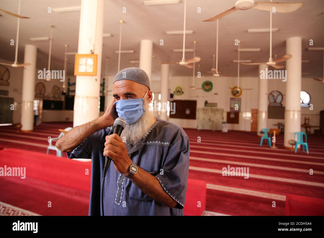 Nuseirat Refugee Camp, The Gaza Strip, Palestine. 28th Aug, 2020 ...