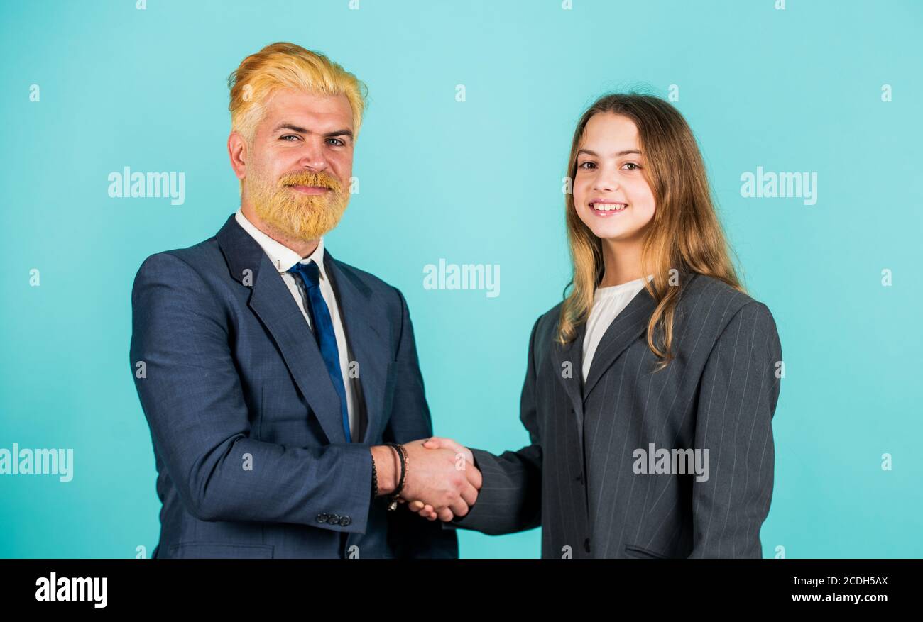 In fathers footsteps. Family business. Acceleration concept. Future ...