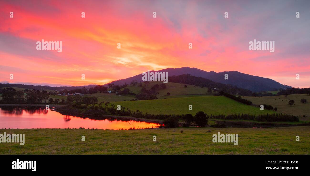 Mt Dromedary Near Tilba in Australia Stock Photo - Alamy
