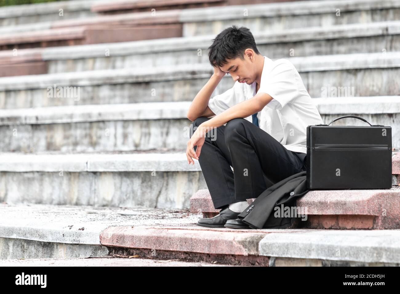 Stairs stress hi-res stock photography and images - Alamy