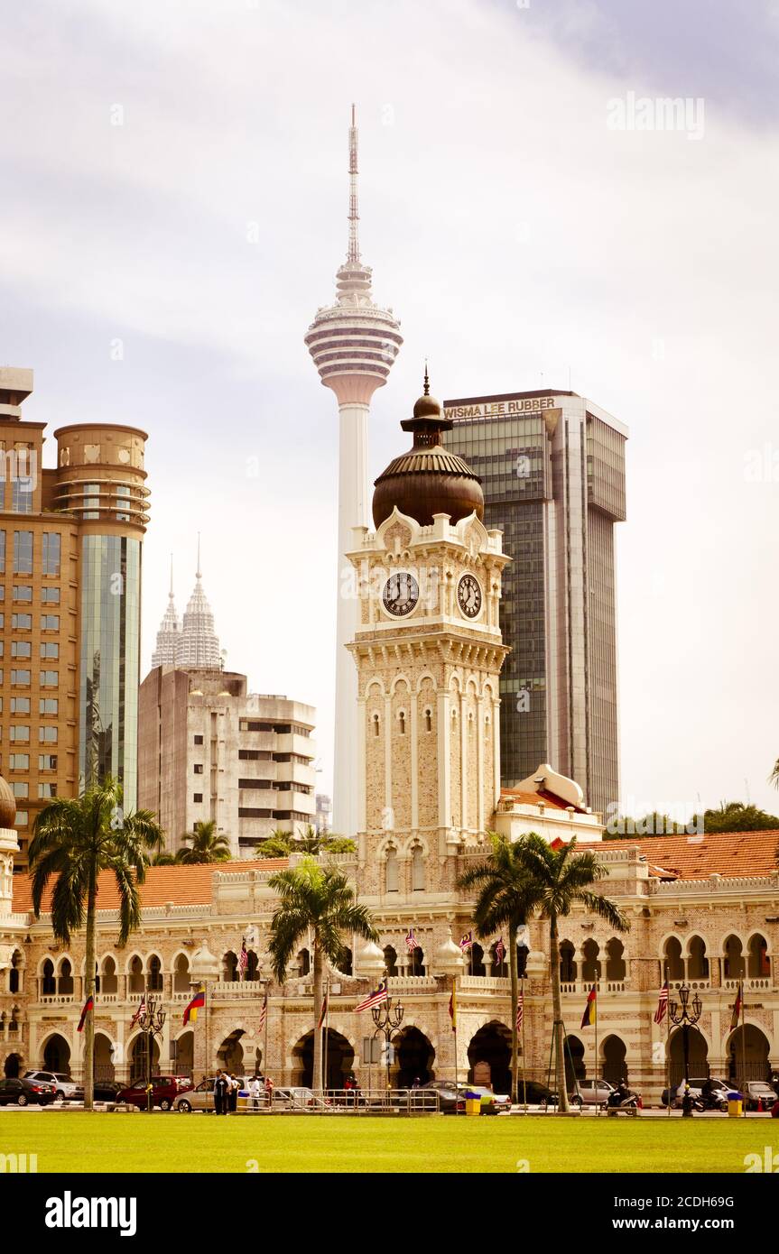 Sultan Abdul Samad Building, Kuala Lumpur landmark Stock Photo - Alamy
