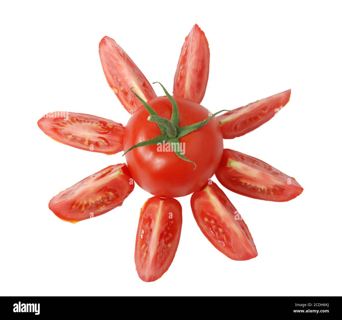 set tomato isolated Stock Photo - Alamy