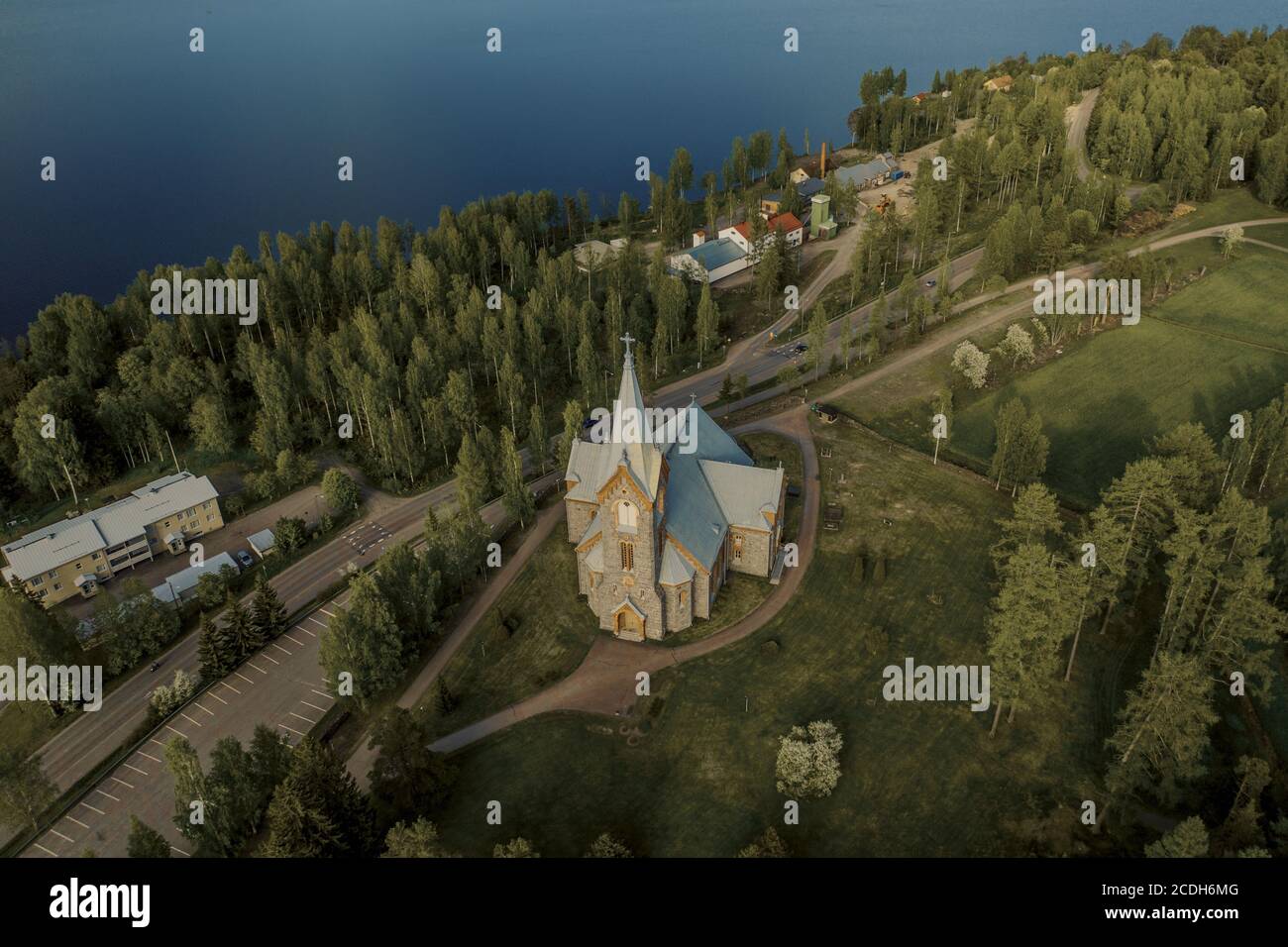 KITEE, FINLAND - Jul 26, 2020: Traveling through Finland i discovered ...