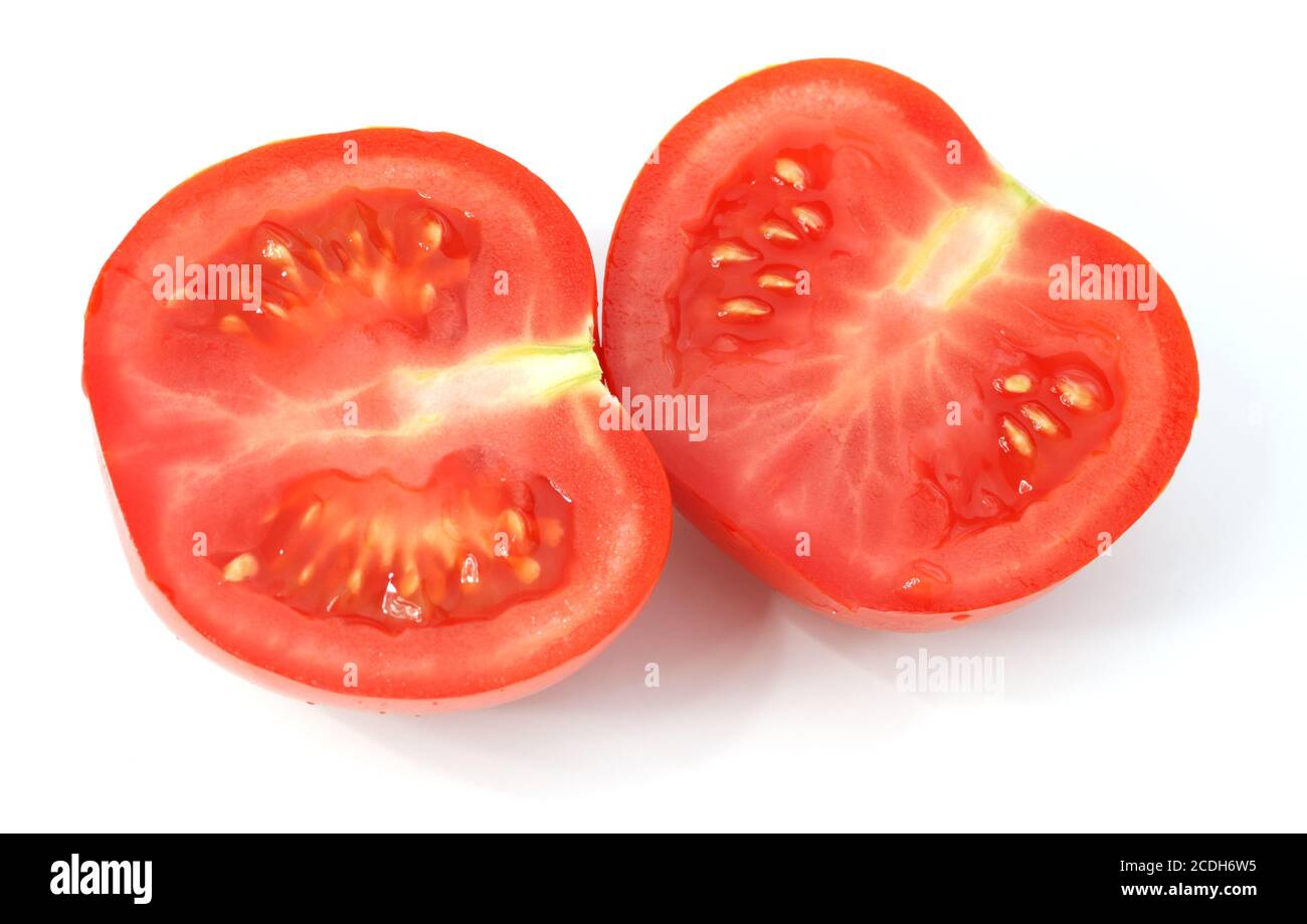 cut tomato with shadow Stock Photo - Alamy