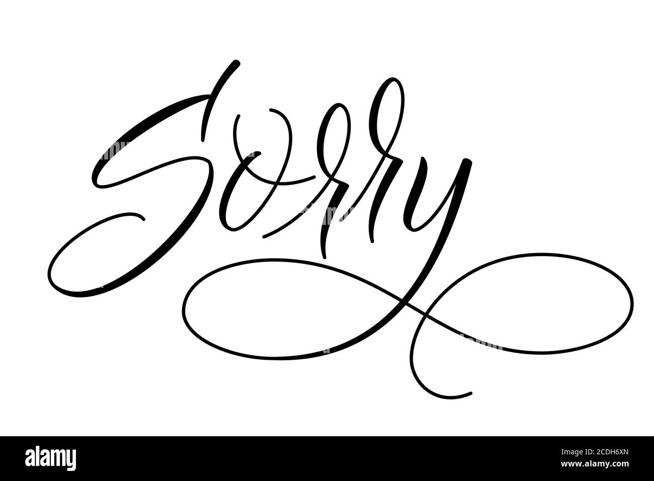 Letter to apologize Stock Vector Images - Alamy
