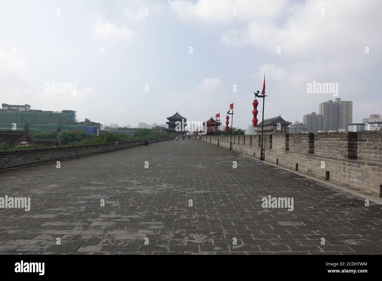 Xi'an City Wall Stock Photo - Alamy