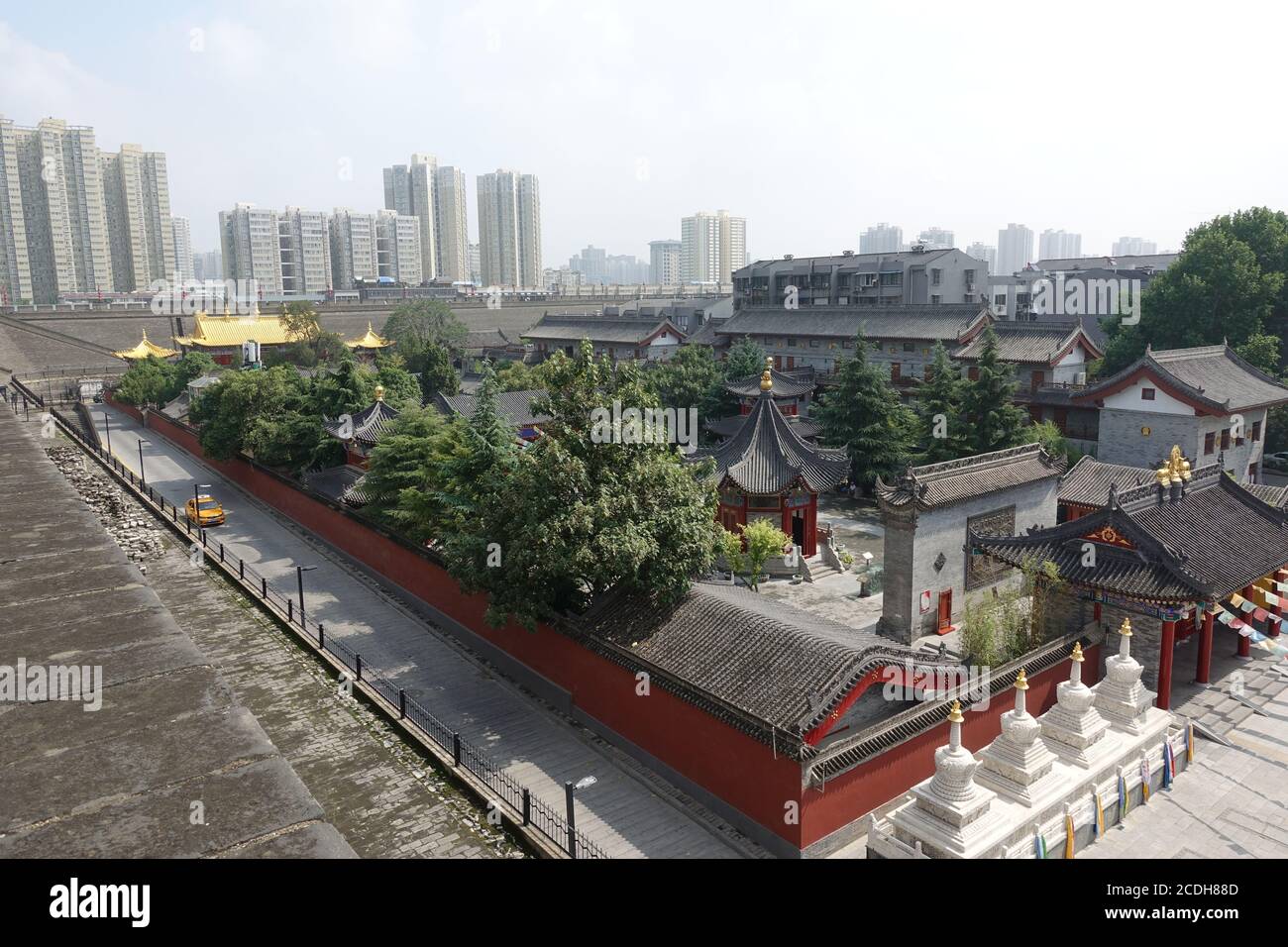 Xi'an City Wall Stock Photo - Alamy