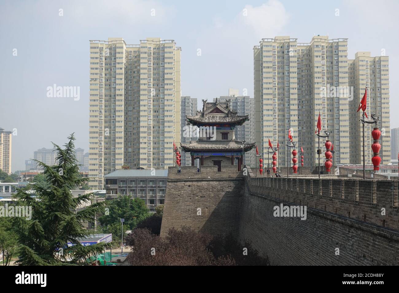 Xi'an City Wall Stock Photo - Alamy
