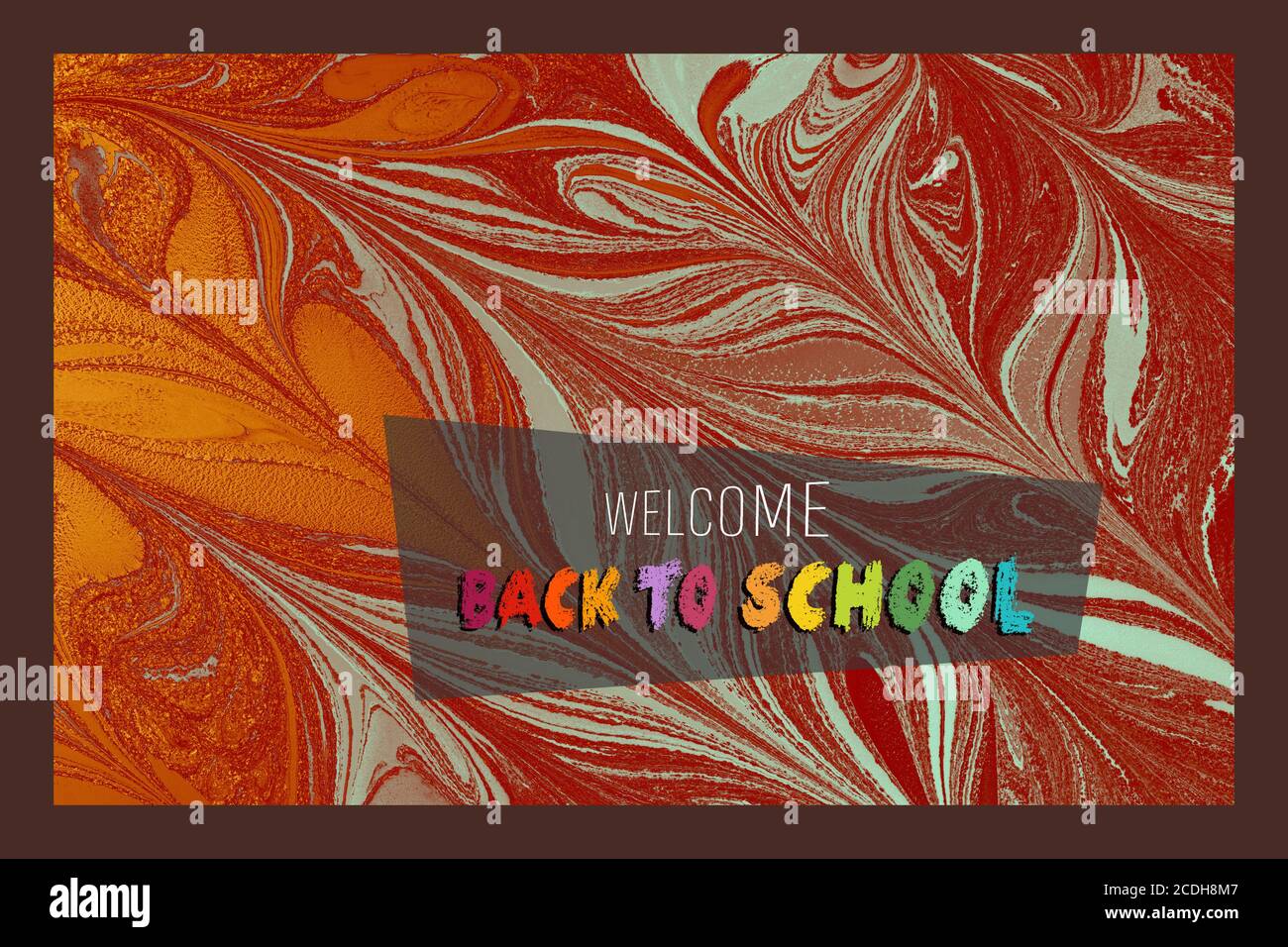 Back to school, education background for invitation, promotion poster ...
