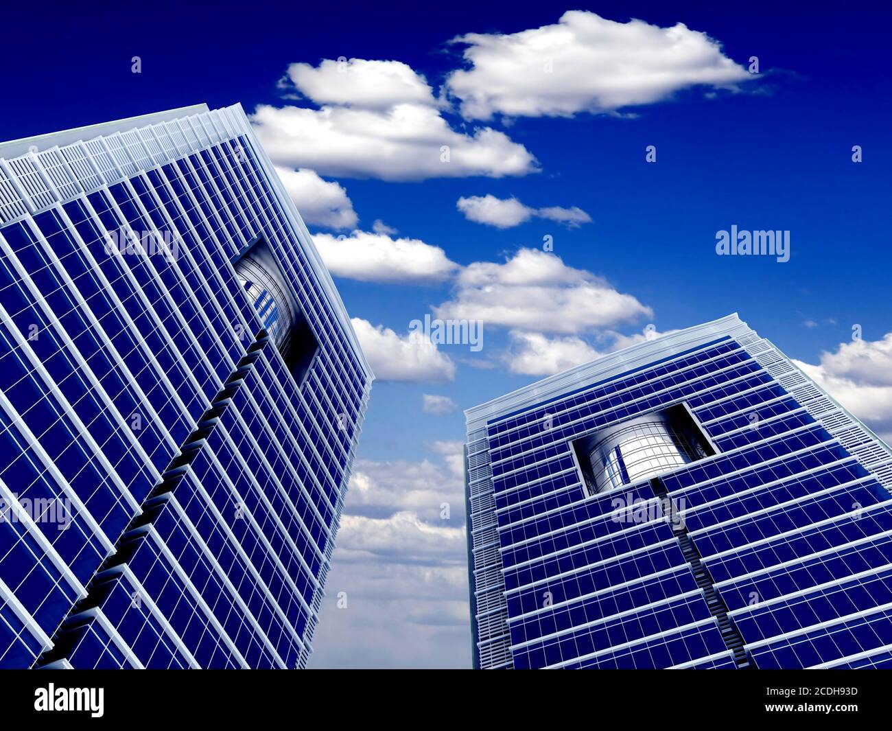 High modern skyscrapers Stock Photo - Alamy