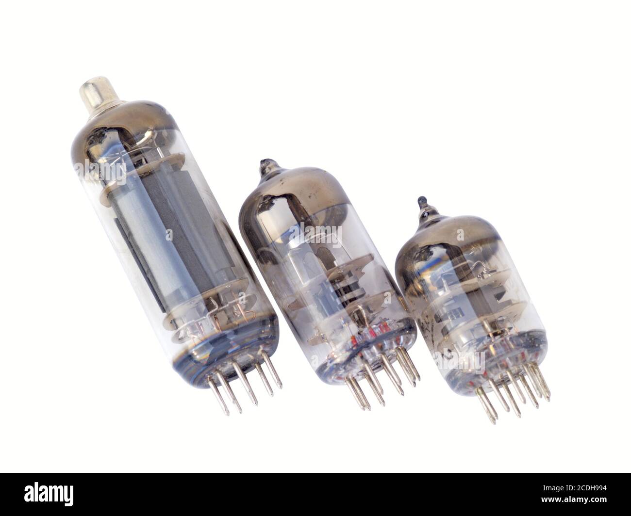 Radio tubes the isolated Stock Photo - Alamy