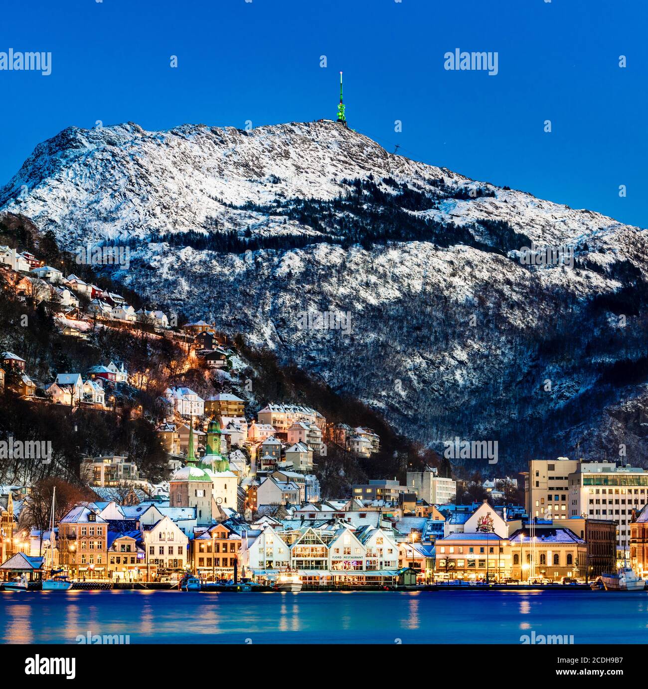 Bergen vinter hi-res stock photography and images - Alamy