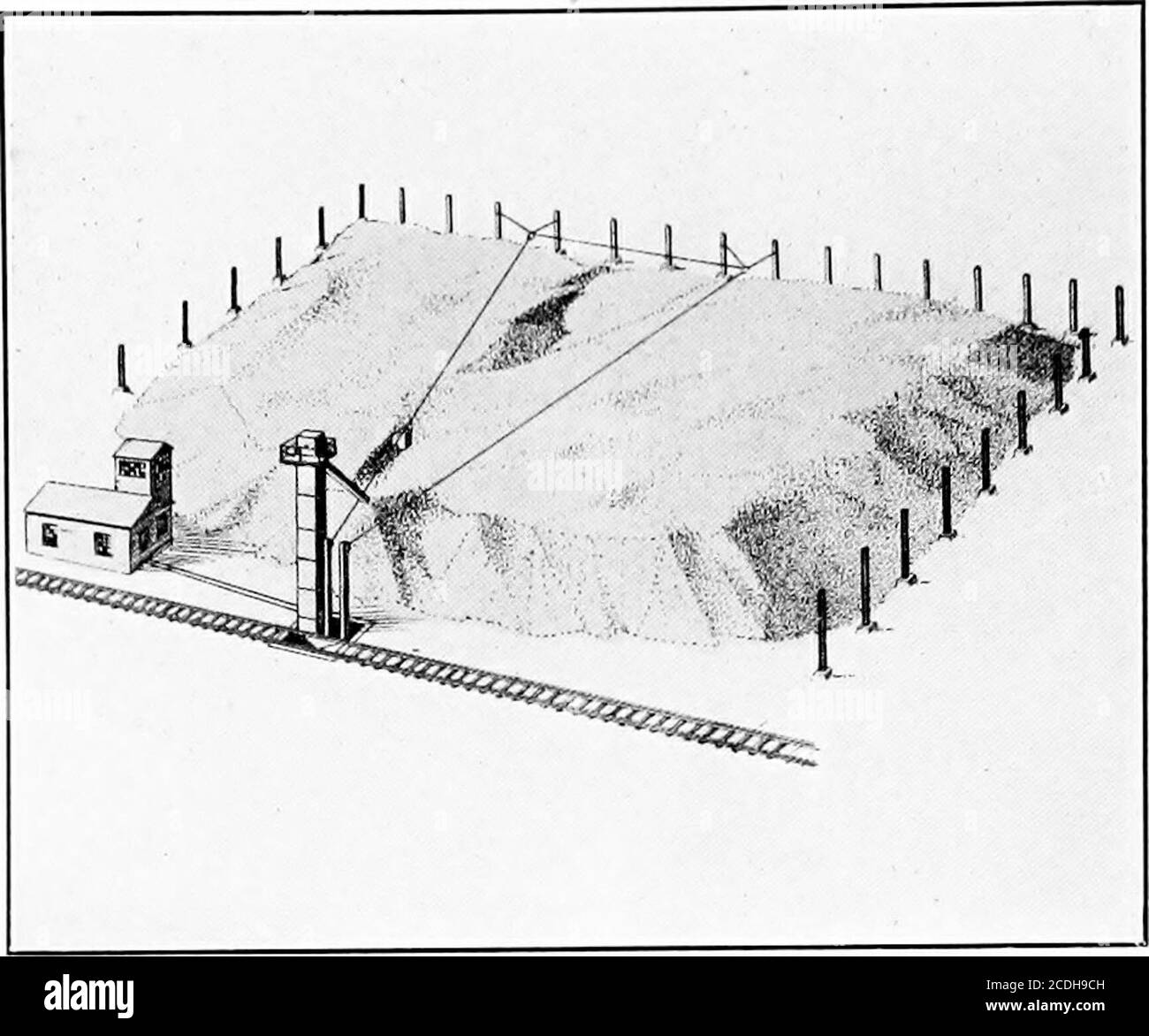 Discharge hopper Black and White Stock Photos & Images - Alamy