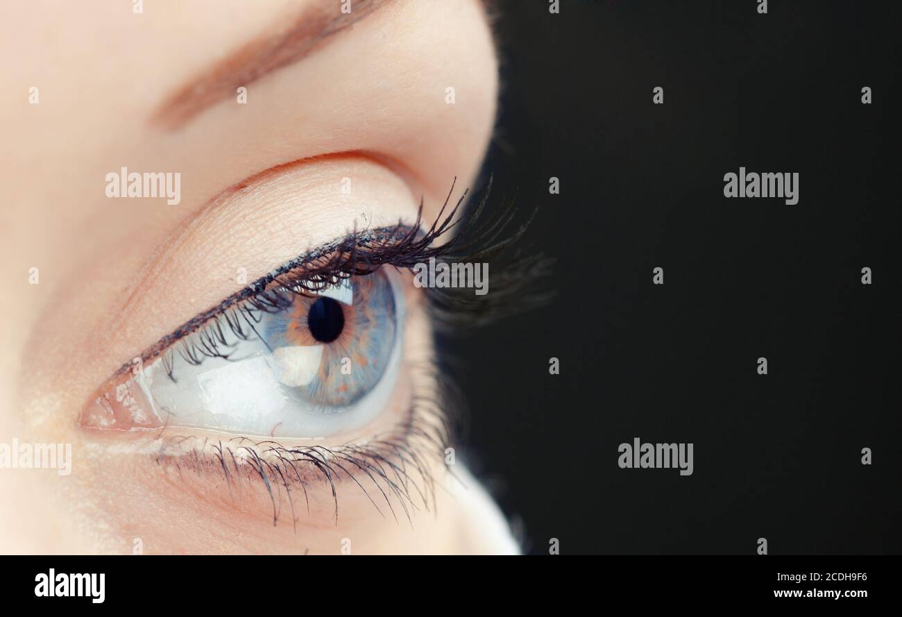 Pupil magnification hi-res stock photography and images - Alamy