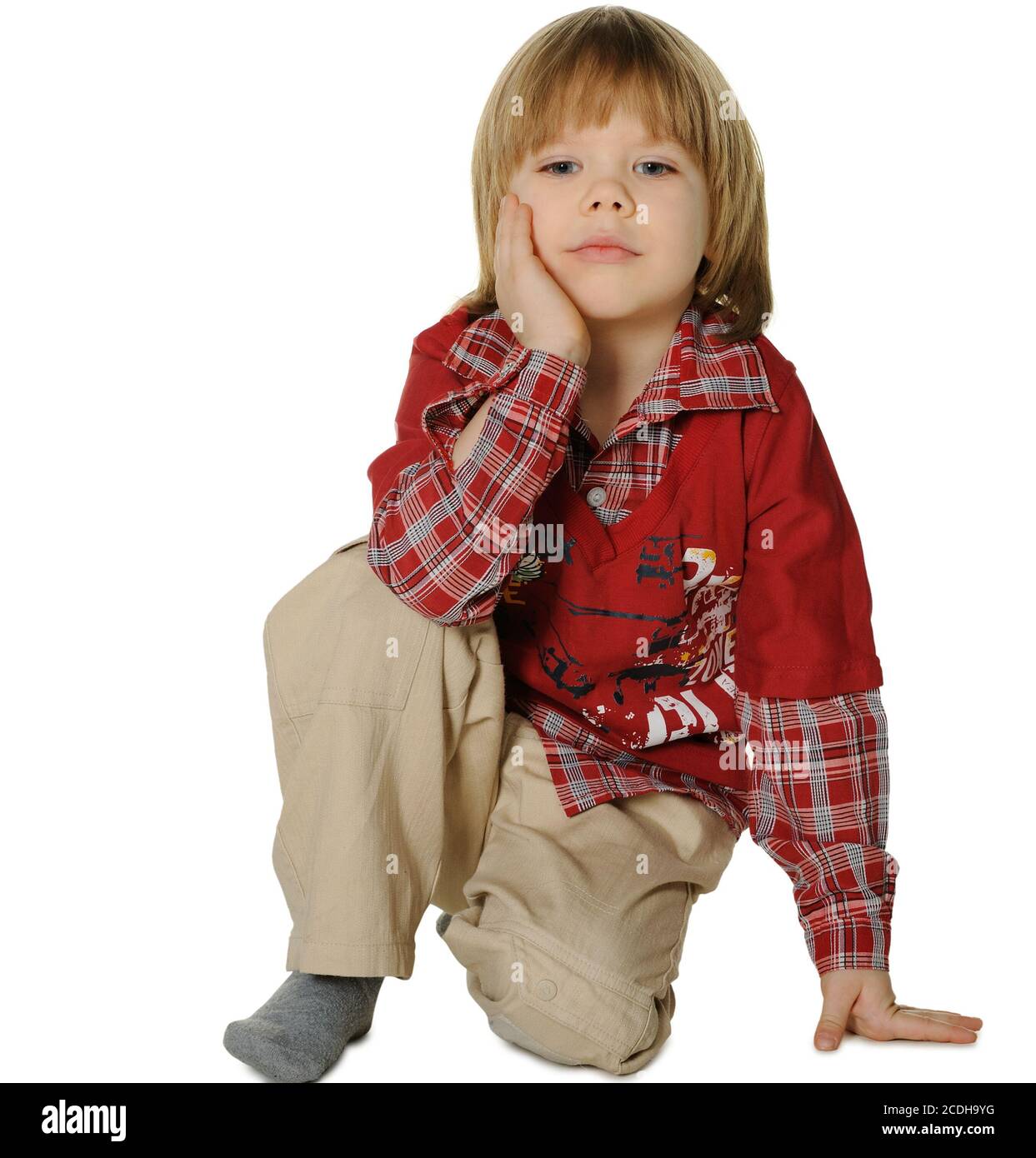 Portrait of the little boy Stock Photo - Alamy