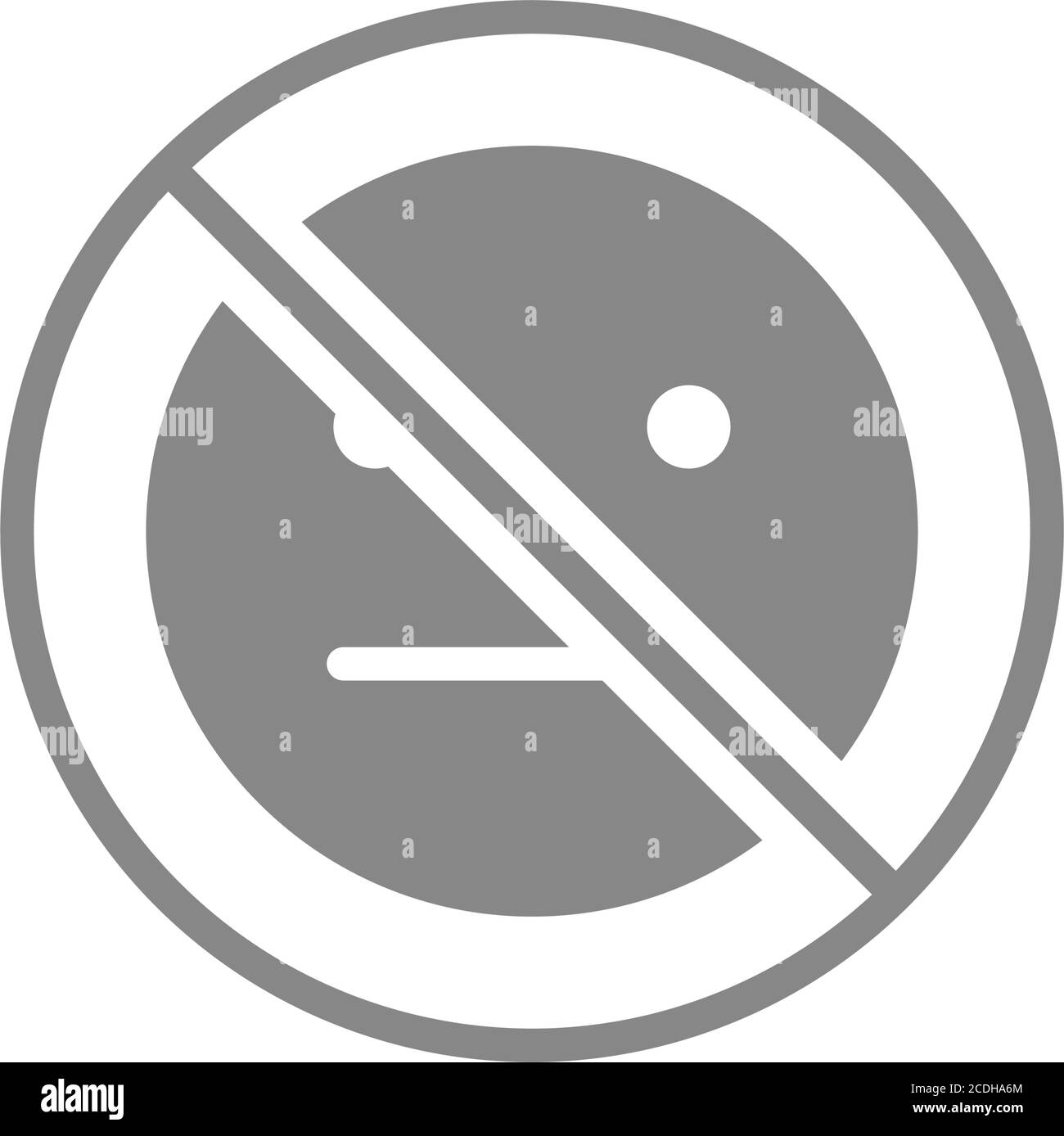 Indifferent emoticon Stock Vector Images - Alamy