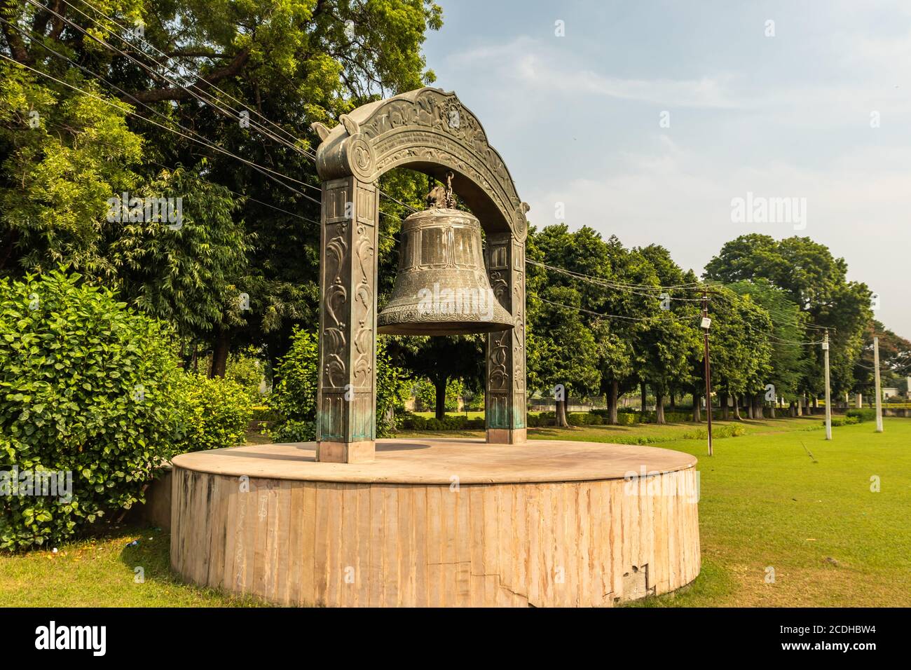 world peace bell from different unique angles close up shots image is ...