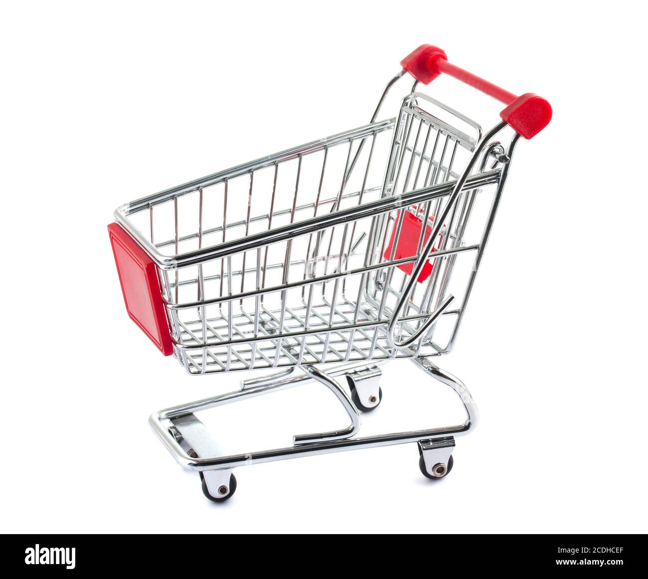 Empty shopping cart Stock Photo - Alamy