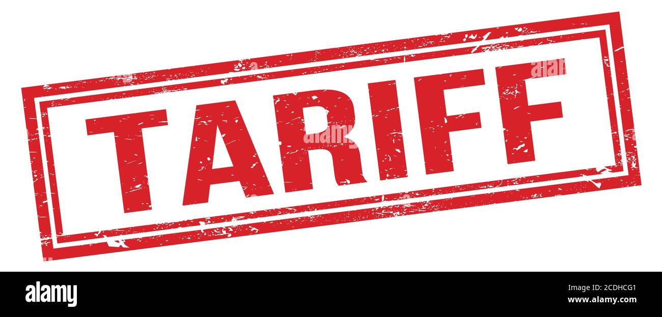 Tariff stamp hi-res stock photography and images - Alamy