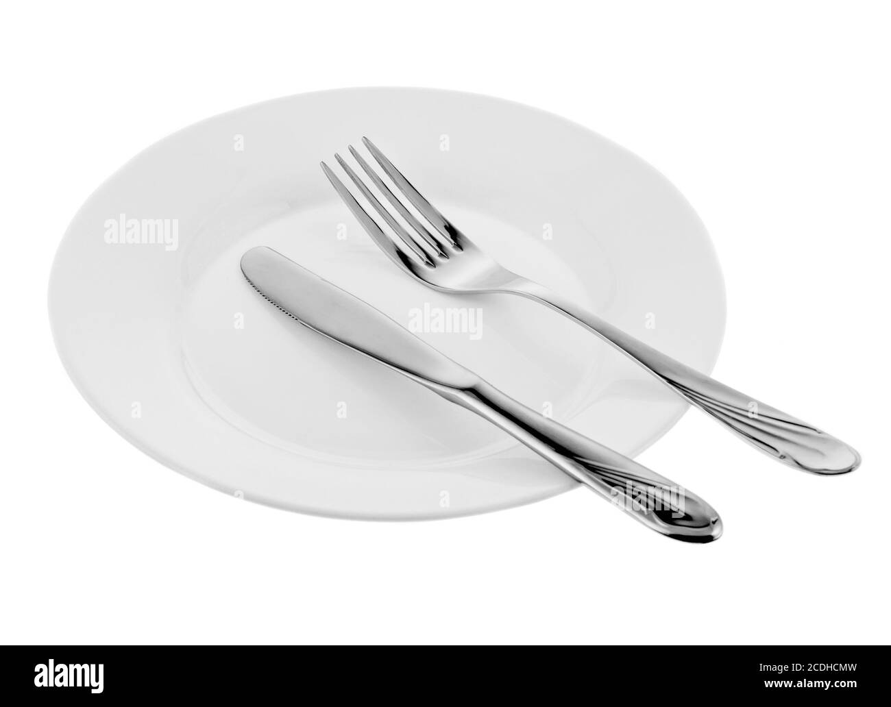 kitchen object fork and knife Stock Photo - Alamy