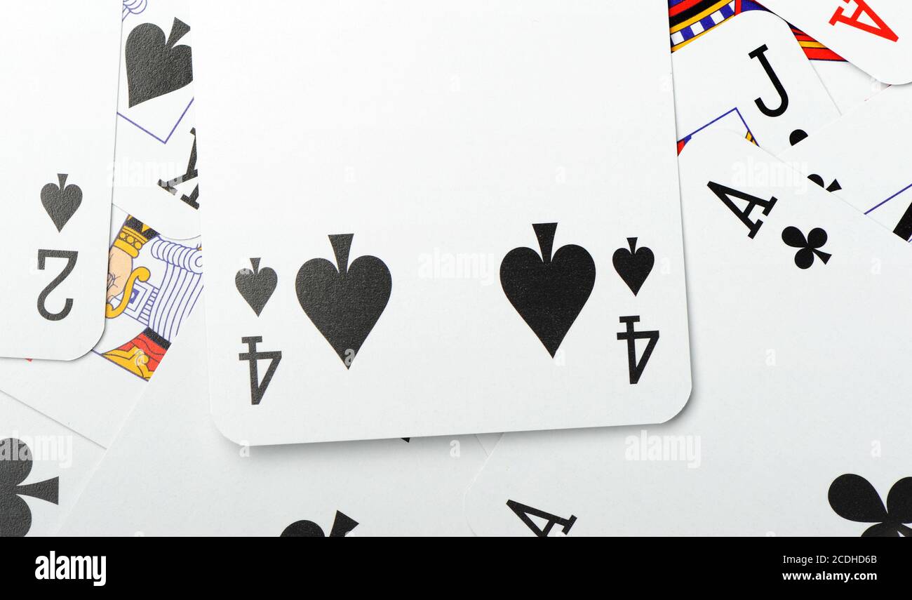 Playing cards background Stock Photo - Alamy