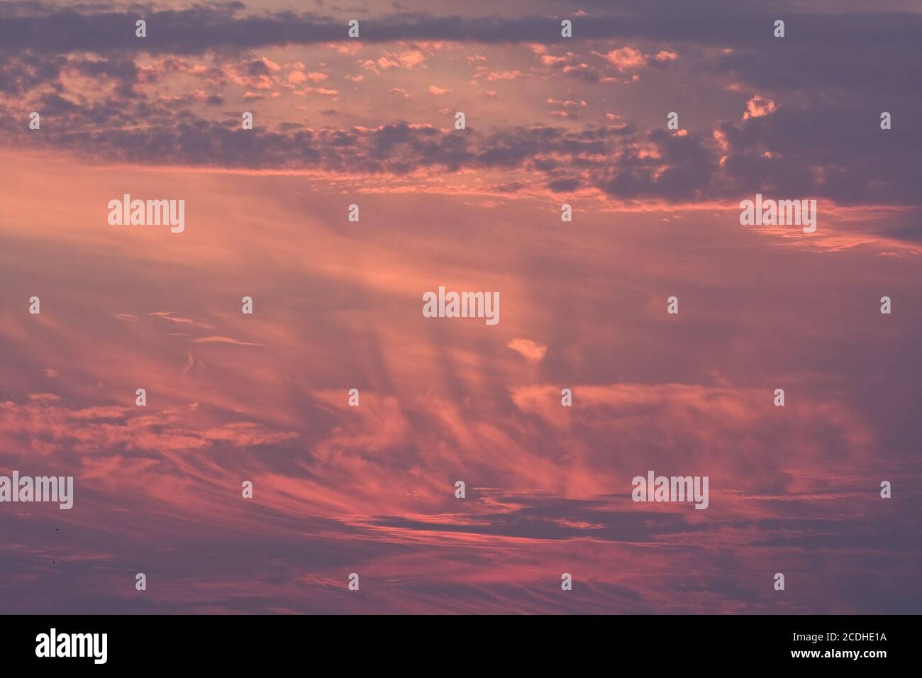 Colorful clouds at sunset in Mazatlan, Mexico Stock Photo - Alamy