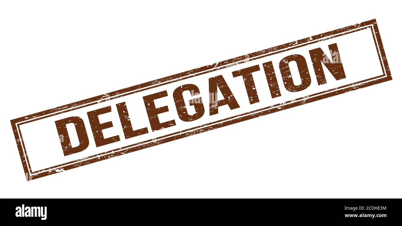 Delegation word hi-res stock photography and images - Alamy