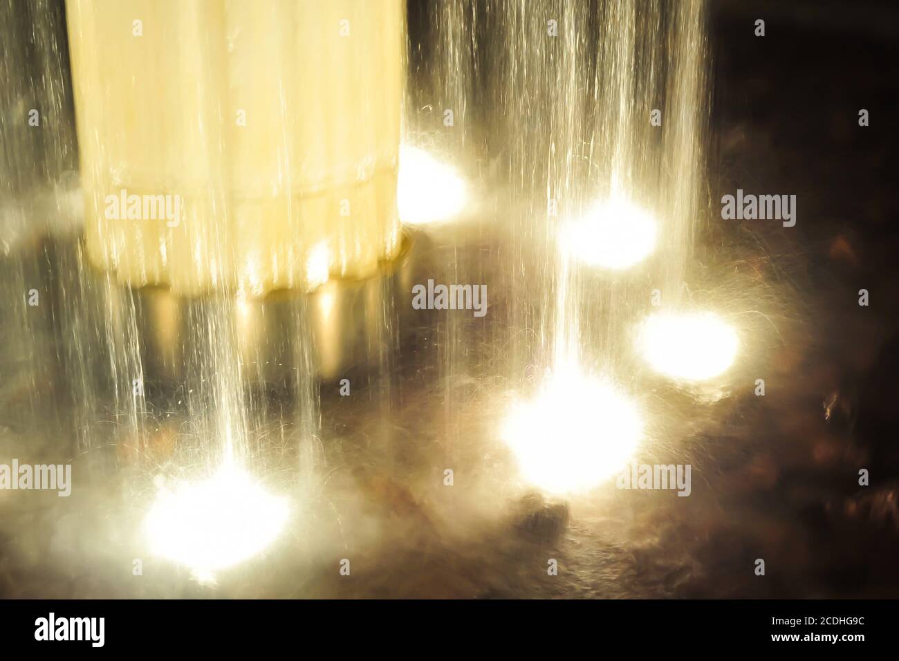 Beautiful night singing fountain jets hi-res stock photography and ...
